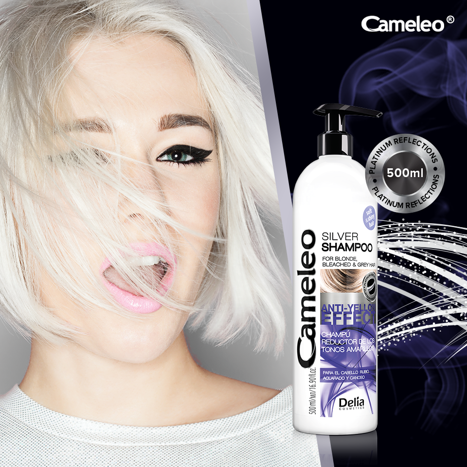 Cameleo - Anti-Yellow Effect - Silver Shampoo – Mikaela Beauty Boutique